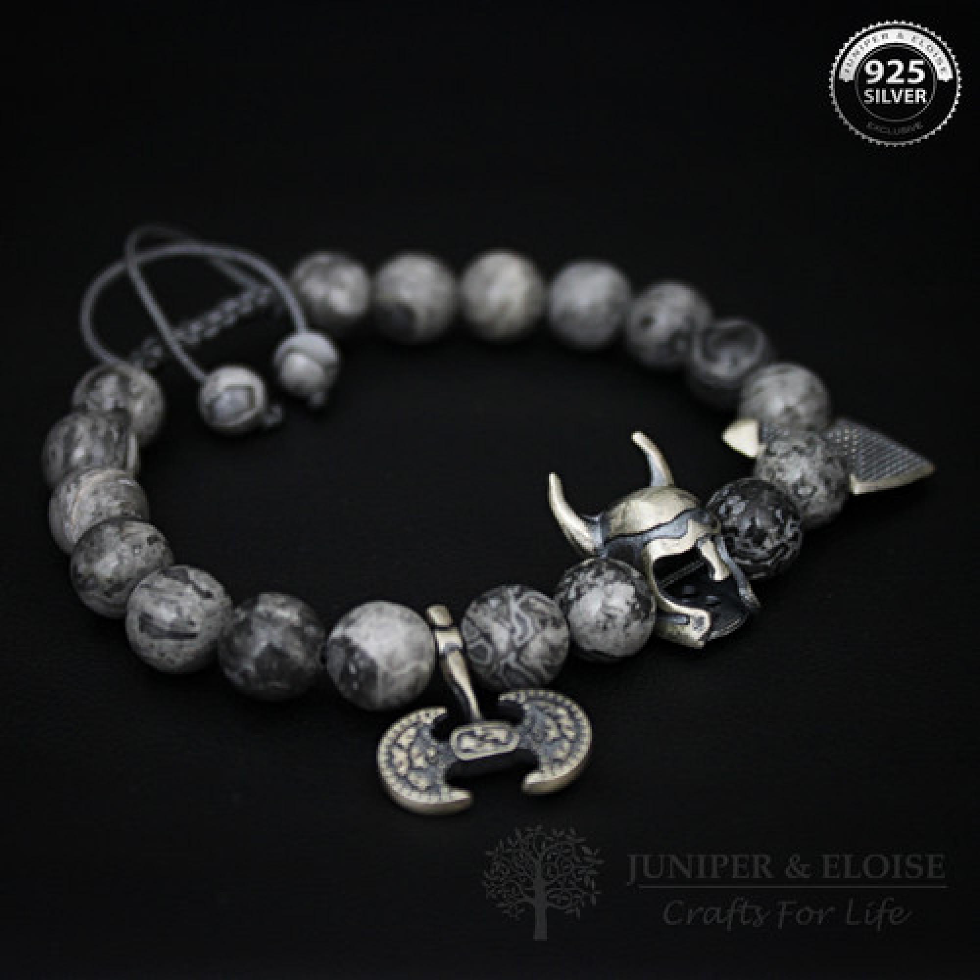 Ancient Warrior Helmet Bracelet
